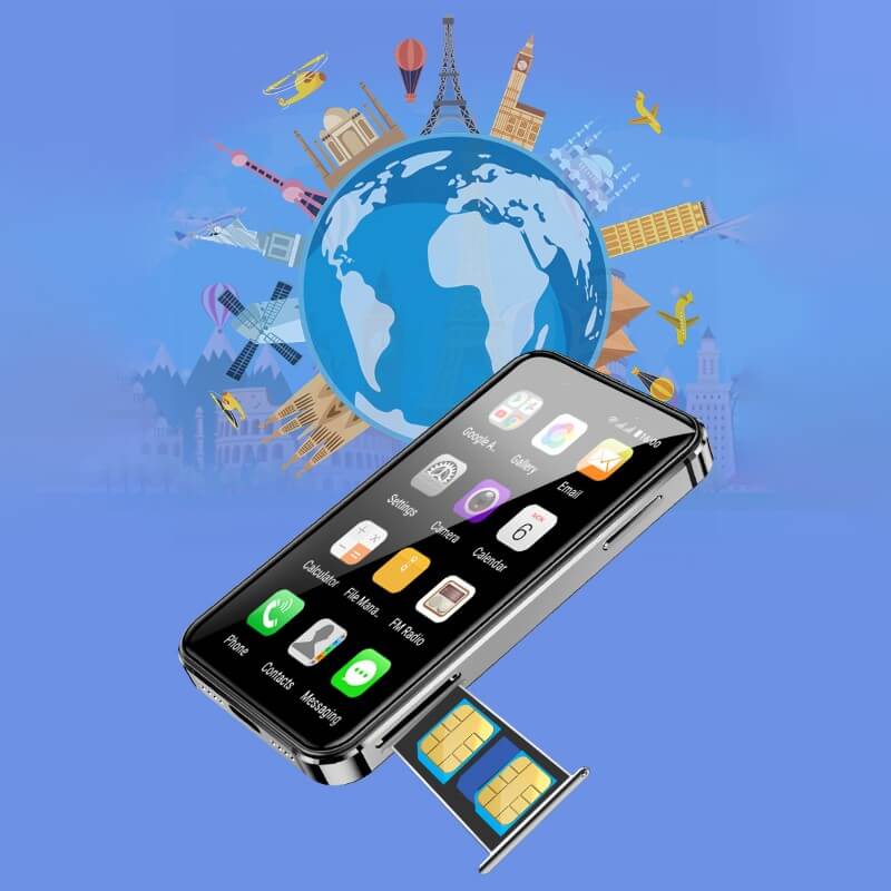 LONG-CZ J9a 4G World Smallest Android Phone Smartphone 2Gb Ram 32Gb Rom ...